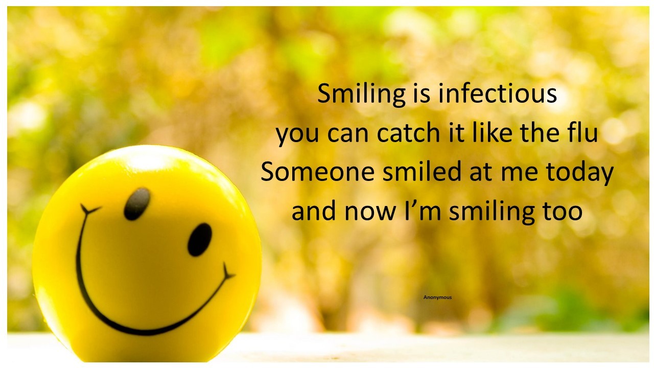 Smiling Is Infectious - Stinchcombe Parish Council